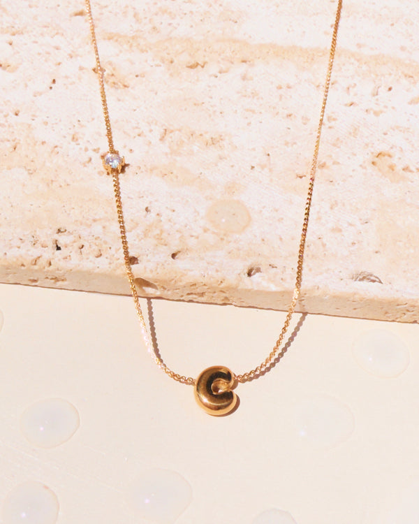 Marieta Letter Initials (A-Z) Rounded Puffy Design Center Pendant Zirc ...